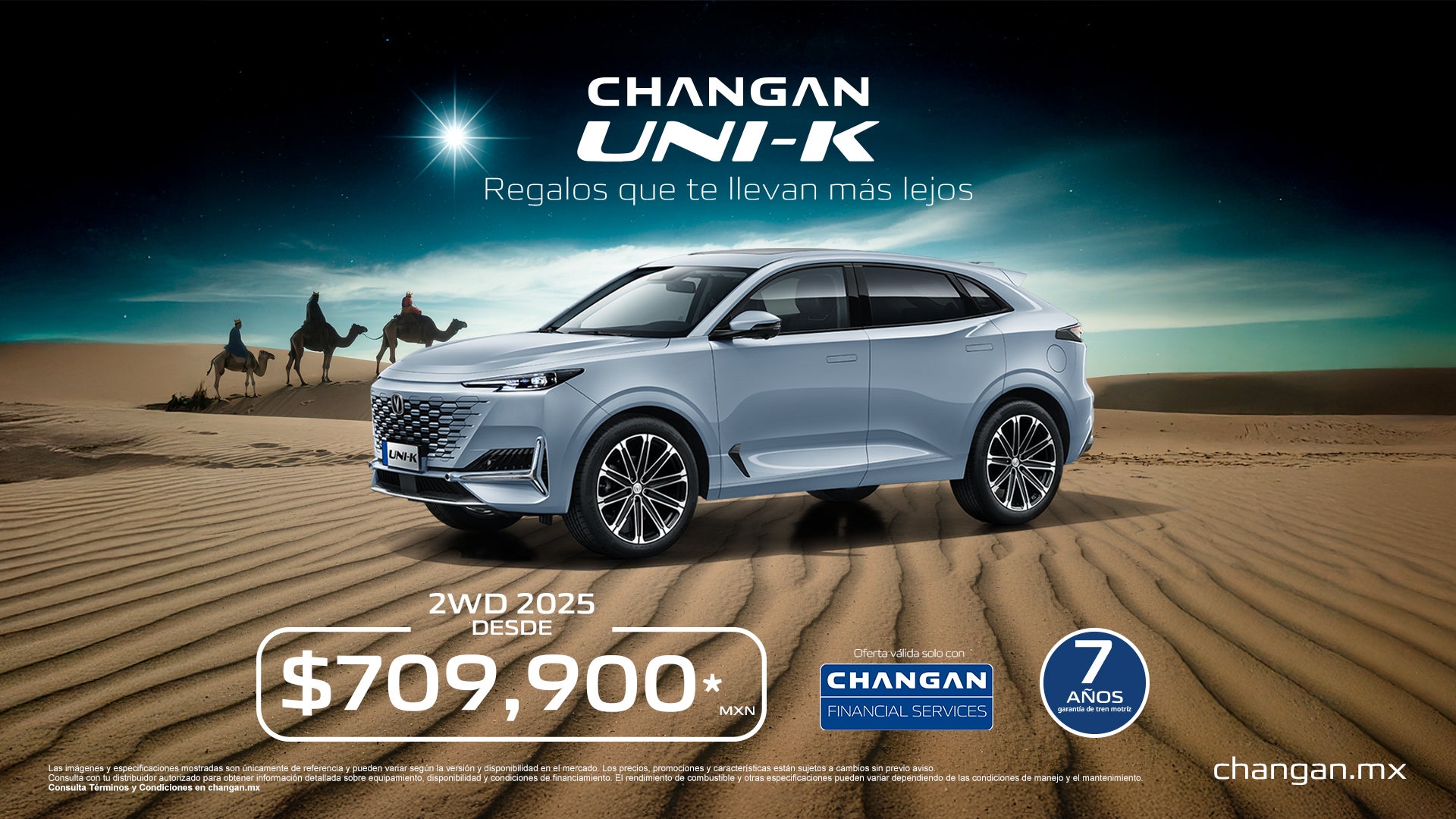 UNI-K | SUV de Lujo con Tecnología y Rendimiento Superior | CHANGAN México